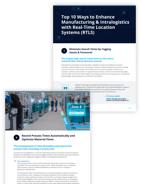 The RTLS Playbook for Advanced Manufacturing & Intralogistics